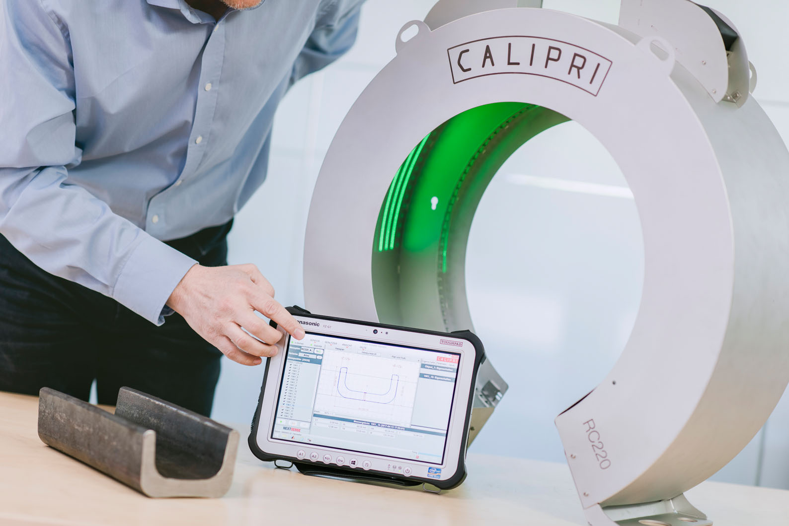 CALIPRI RCx long product measurement - Hexagon